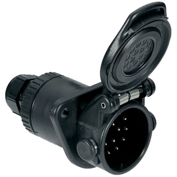 Stecker und Steckdosen 15 poliges Stecksystem nach ISO 12098