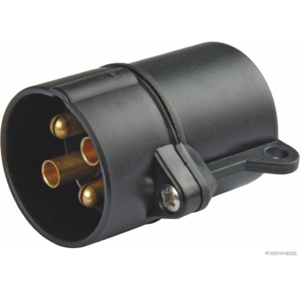 Steckdose 4 polig mit Schraubanschluss 12 und 24 Volt